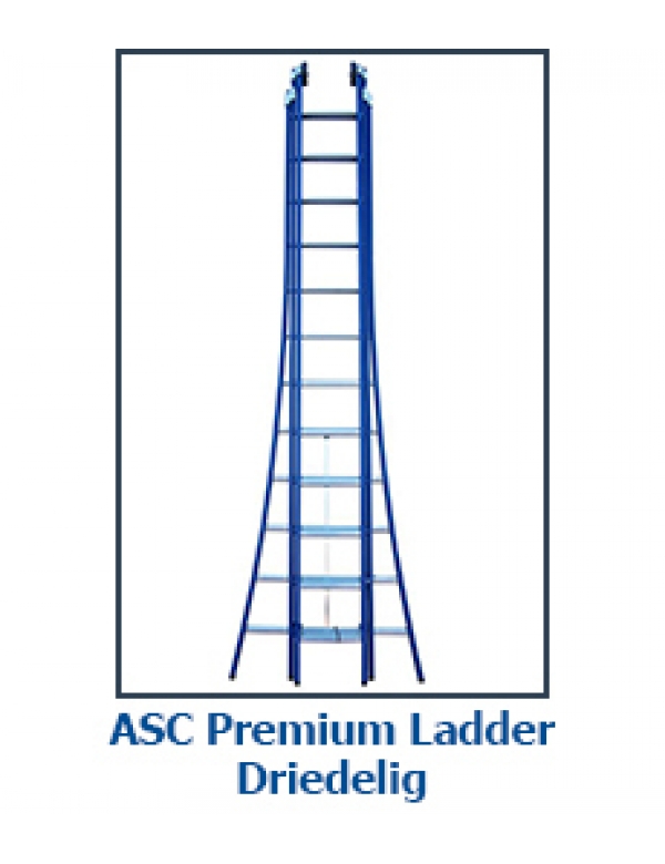 ASC 3-delige ladder | KeurMeestersApeldoorn | KlimVeilig